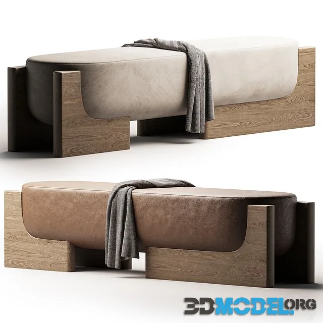 3D Model – Toulouse Bench