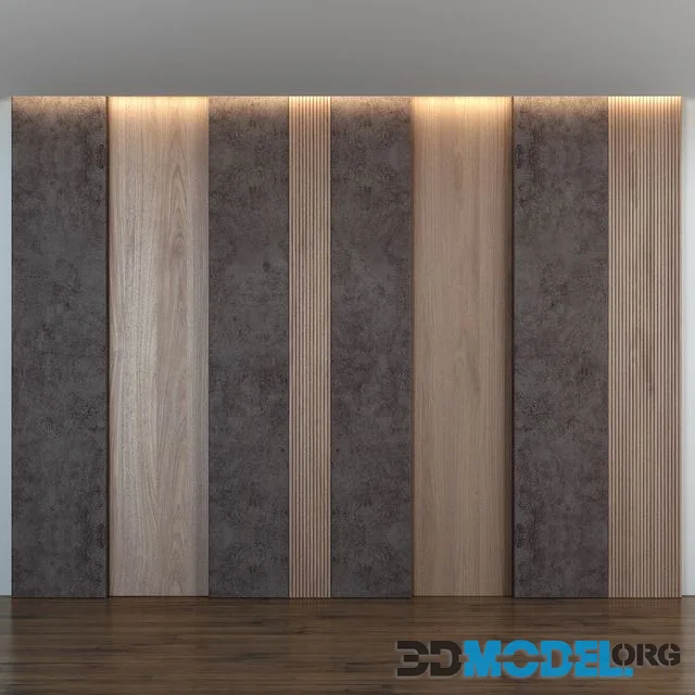3D Model – Wall Panel 10