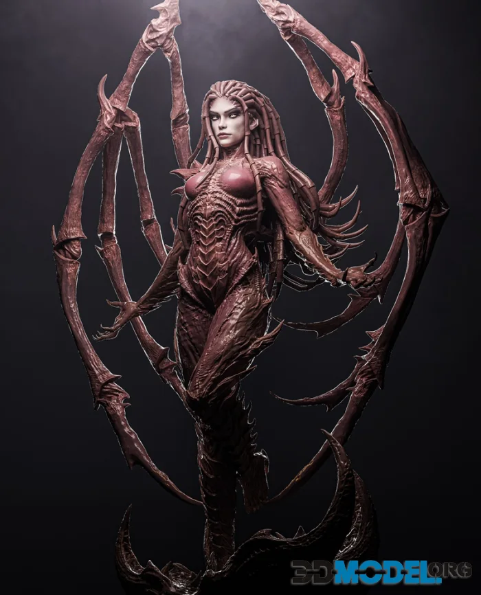 3D Model – CA 3D Studios - Kerrigan – Printable