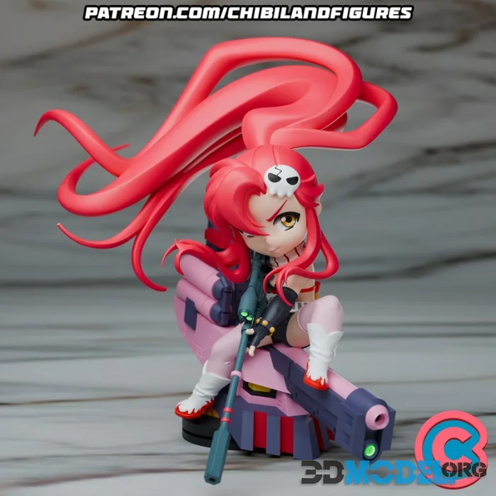 3D Model – Chibi Land Figures - Yoko – Printable