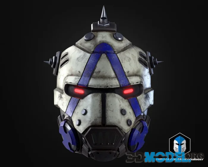 3D Model – Borderlands 4 Psycho Mask – Printable