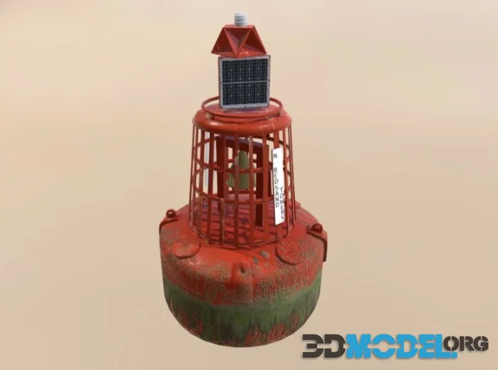 3D Model – Bell Bouy (PBR)