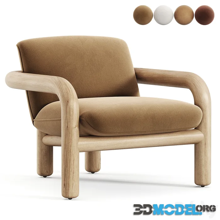 3D Model – Benson Chair