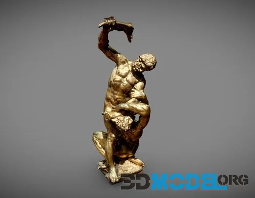 3D Model – Cain Killing Abel (PBR)