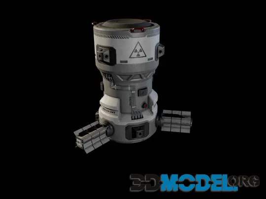 3D Model – Casaba Howitzer (PBR)