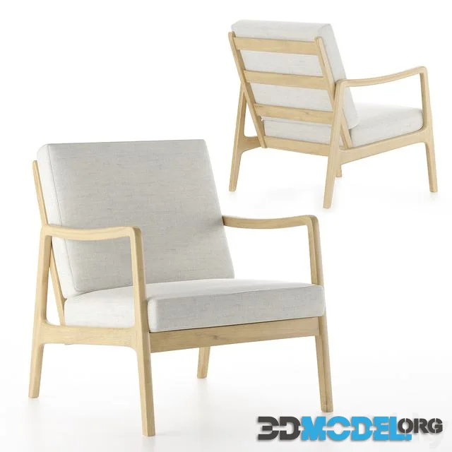 3D Model – FD 109 - Easy Chair