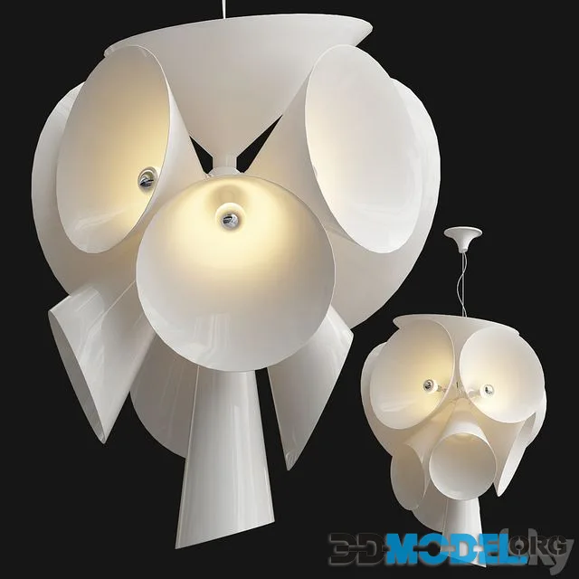 3D Model – Flos nebula pendant light