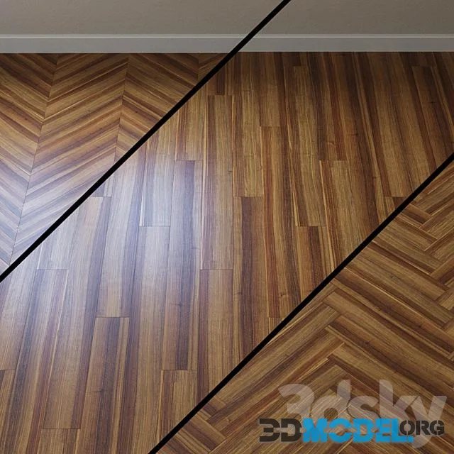 3D Model – Laminate Balterio Tradition Peruvian Walnut 015