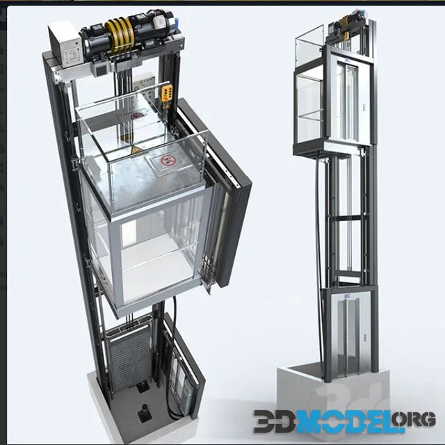 3D Model – lift
