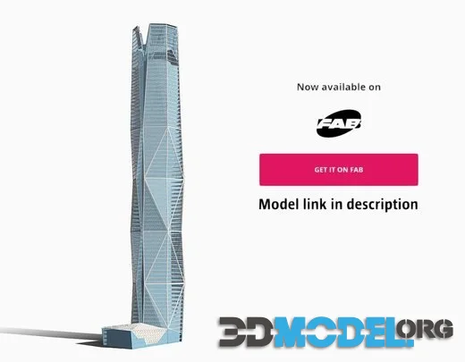 3D Model – PIF Tower Saudi Arabia (PBR)