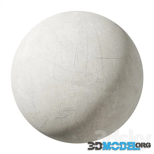 3D Model – Plaster Material 78