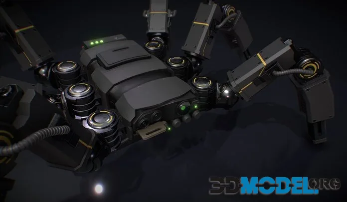 3D Model – Spy Derbot (PBR)