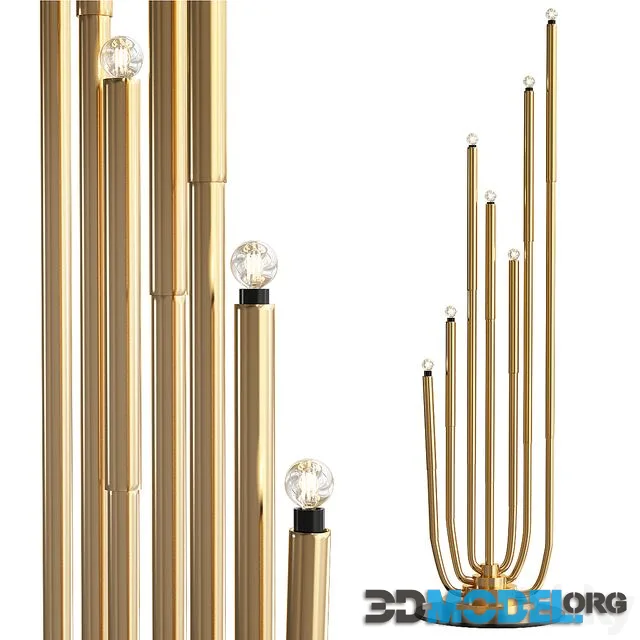 3D Model – Stardust Floor Lamp DelightFULL