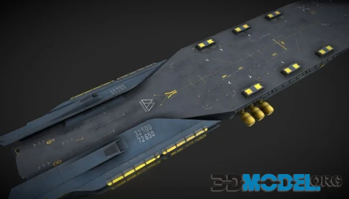 3D Model – Summit Class Star Carrier (PBR)