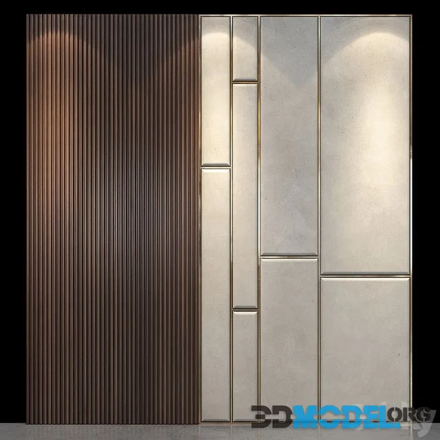 3D Model – Wall Panel 82