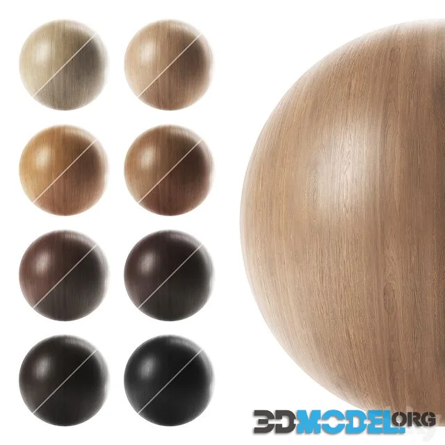 3D Model – Wood Texture Set 038