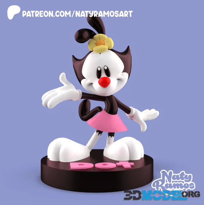 3D Model – Naty Ramos - Dot – Printable