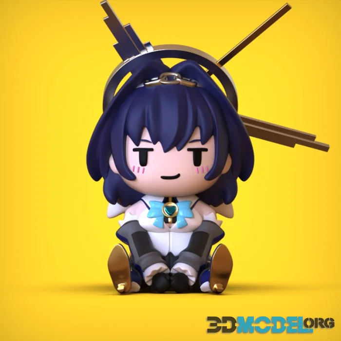 3D Model – Chibi - Kronii – Printable
