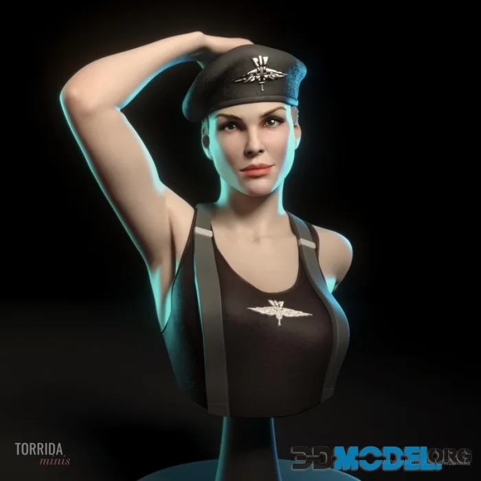3D Model – Torrida Minis - Dizzy Bust – Printable