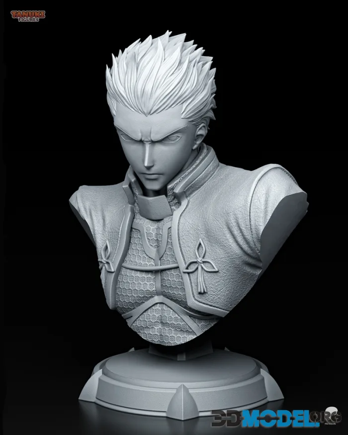 3D Model – Tanuki Figures - Archer - Fatestay night Bust – Printable