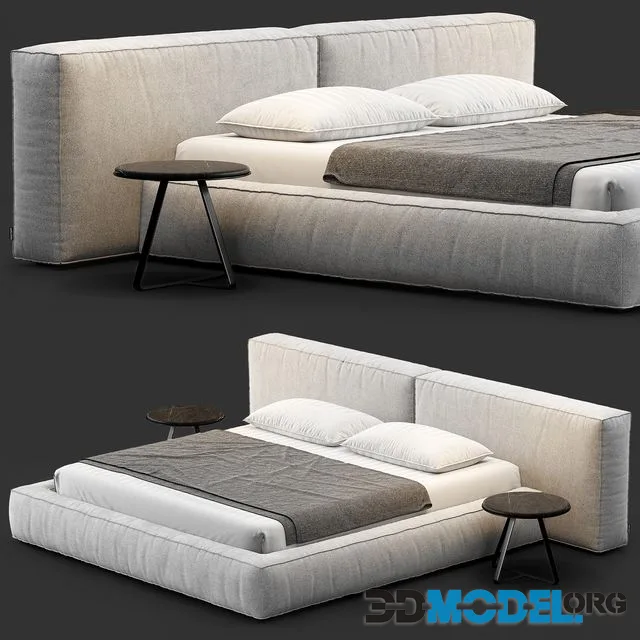 3D Model – Boca Navi bed 2 with tables
