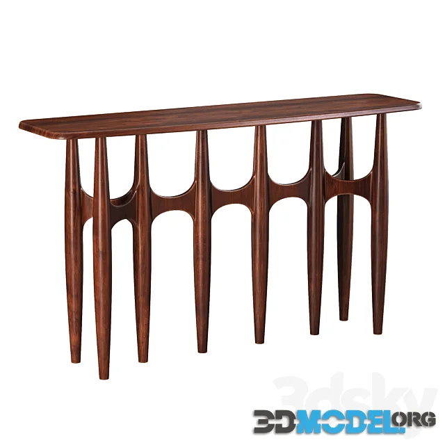 3D Model – CB2 Bixby Console Table