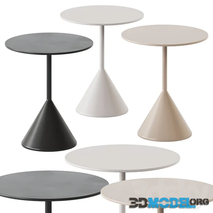 3D Model – Coffee Table Yinan La Forma Side Table