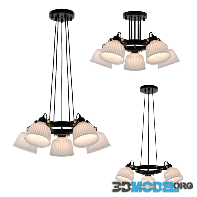 3D Model – Collection of fixtures ST LUCE set 02