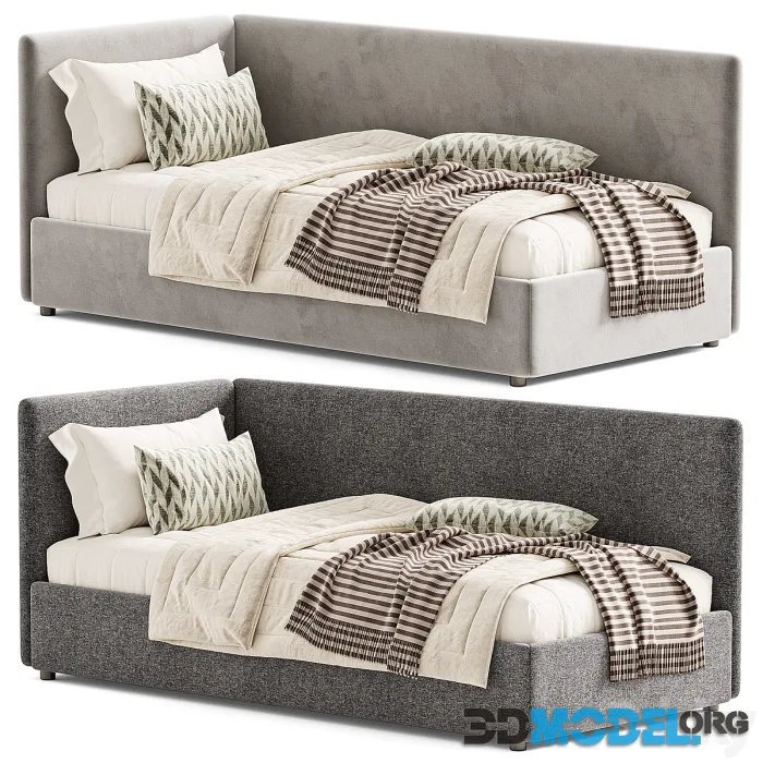 3D Model – Ember Single Bed by SK Design