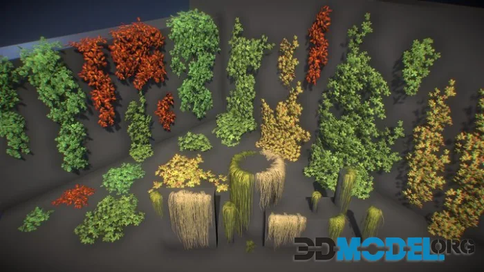 3D Model – Ivy Pack Low-poly