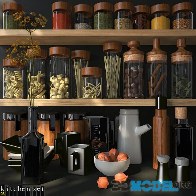 3D Model – Kitchen Set 03
