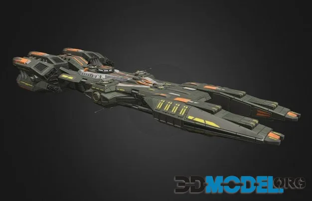 3D Model – Loth Cat Corvette Allan Seckora (PBR)