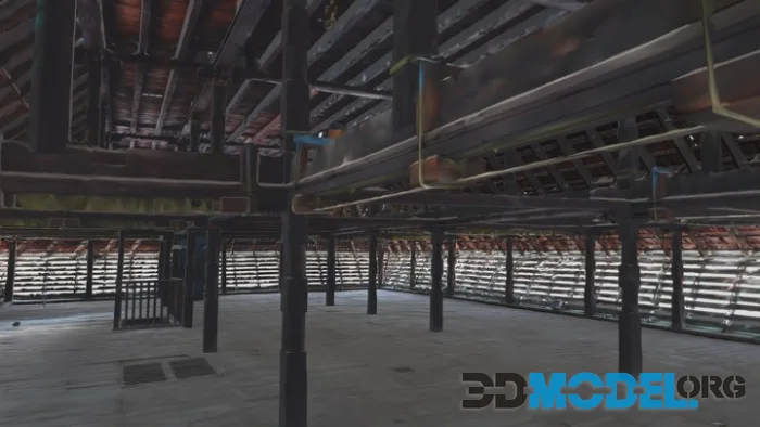 3D Model – Mishkal Palli – First Floor (PBR)