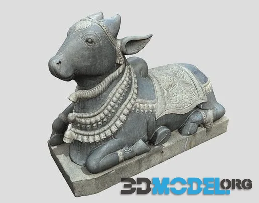 3D Model – Nandhi Lord Shiva's Vehicle (PBR)