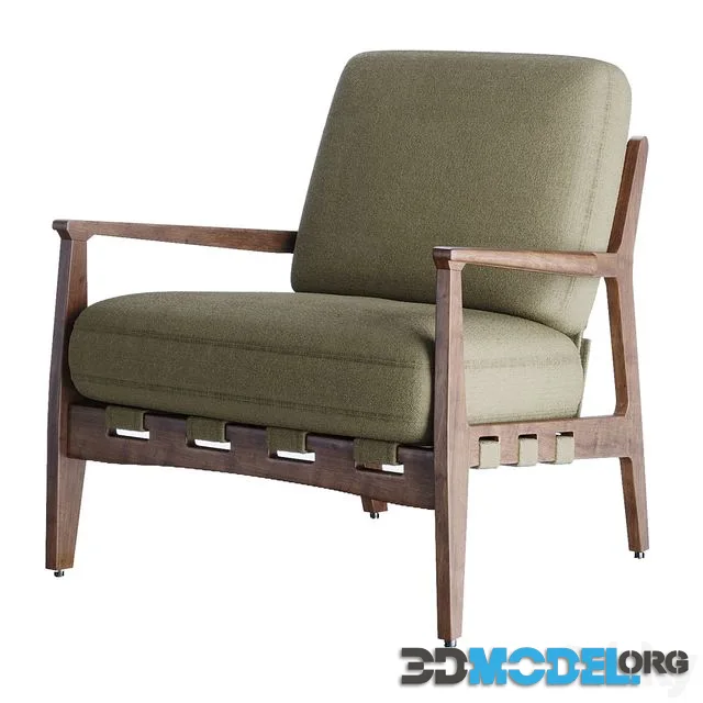 3D Model – SILAS CHAIR SAHARA TAN