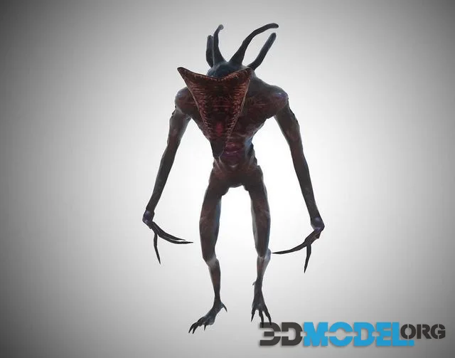 3D Model – The Thing 2 – Sonic Beast -Rigged – Multi Sub – Concept ...