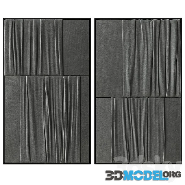 3D Model – Wall Decor Set 08