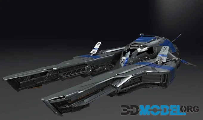 3D Model – Xeikil Racing Ship (PBR)