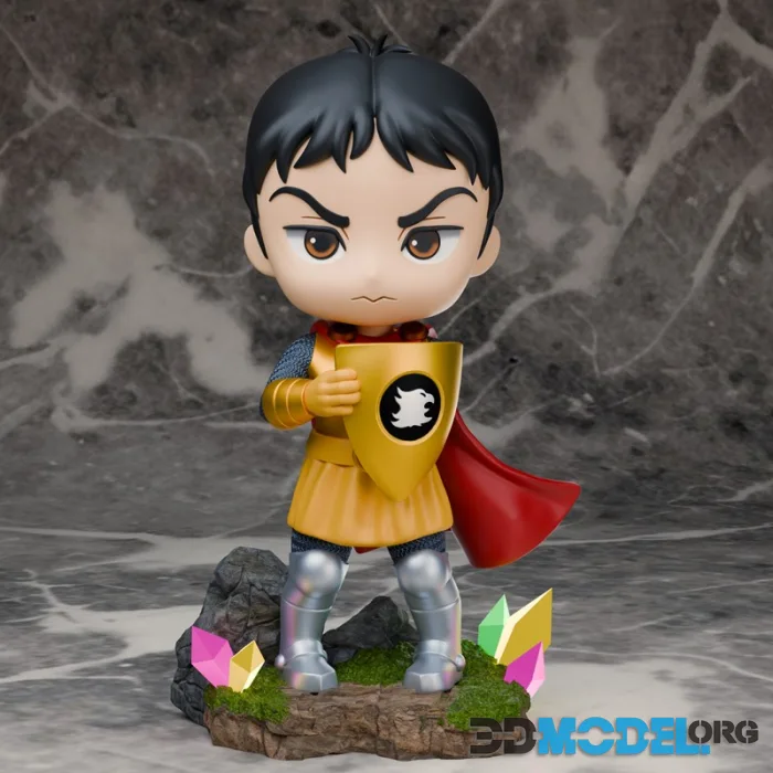 3D Model – Chibi Land Figures - Eric – Printable