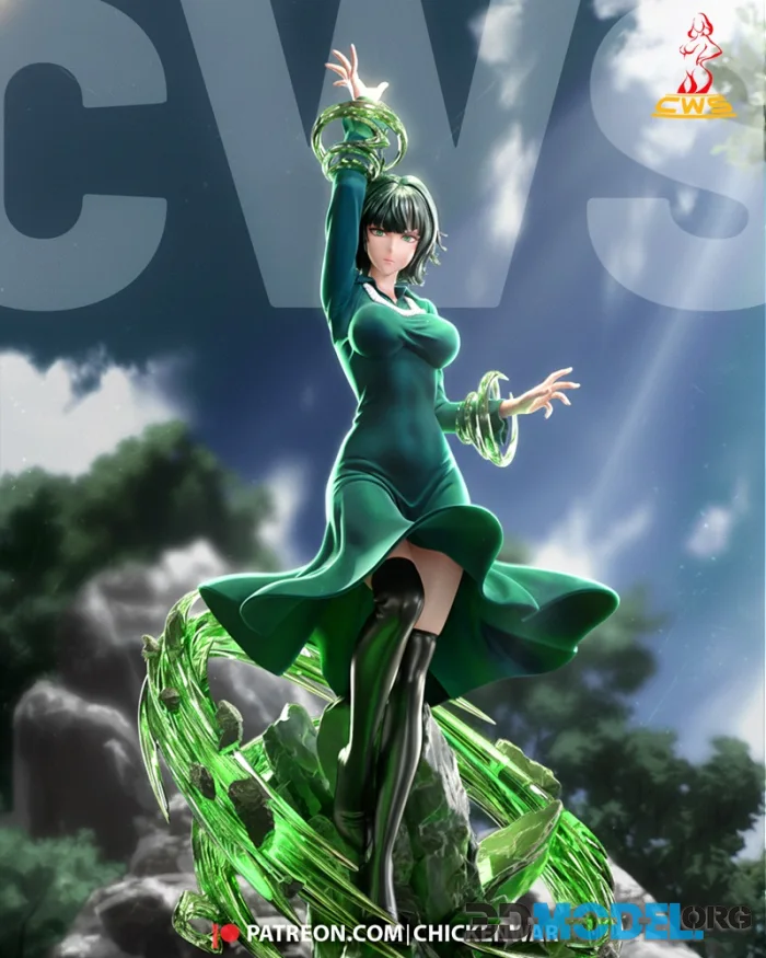 3D Model – CW Studio - One Punch Man - Fubuki – Printable