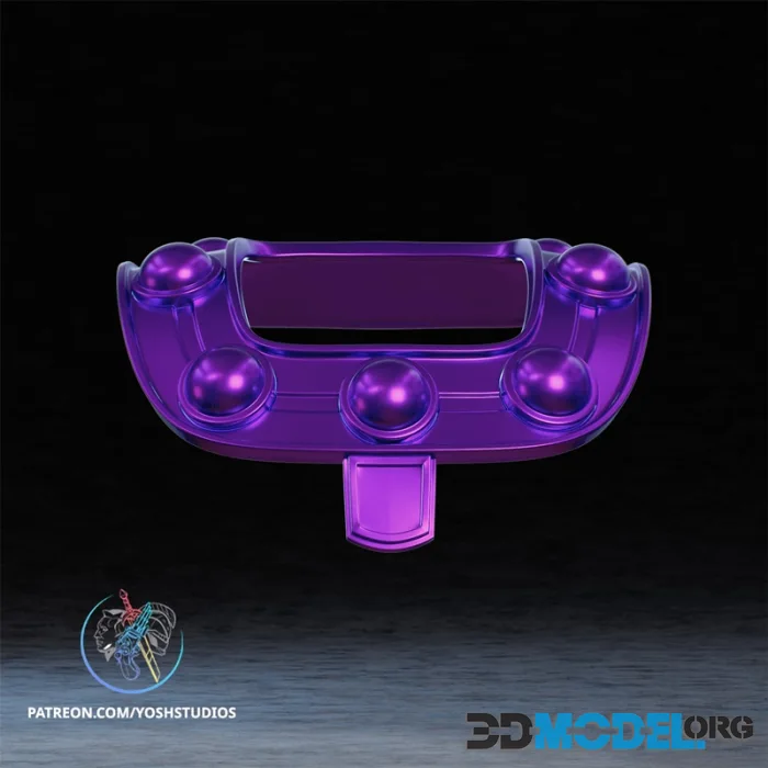 3D Model – Magneto 97 Collar – Printable