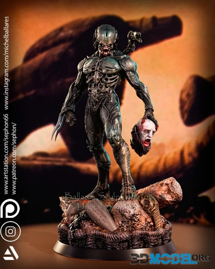 3D Model – The Ancestral Engineer Hunter – Printable