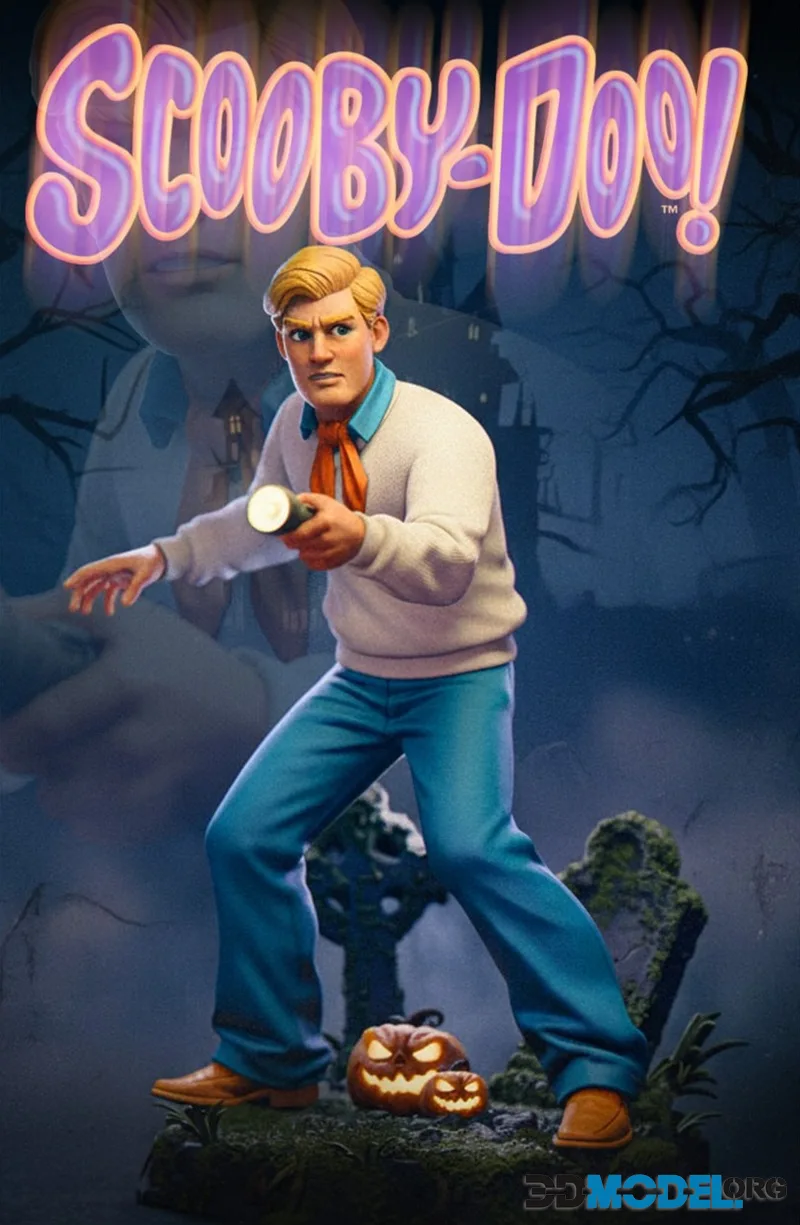 3D Model – Toon Studios - Fred – Printable