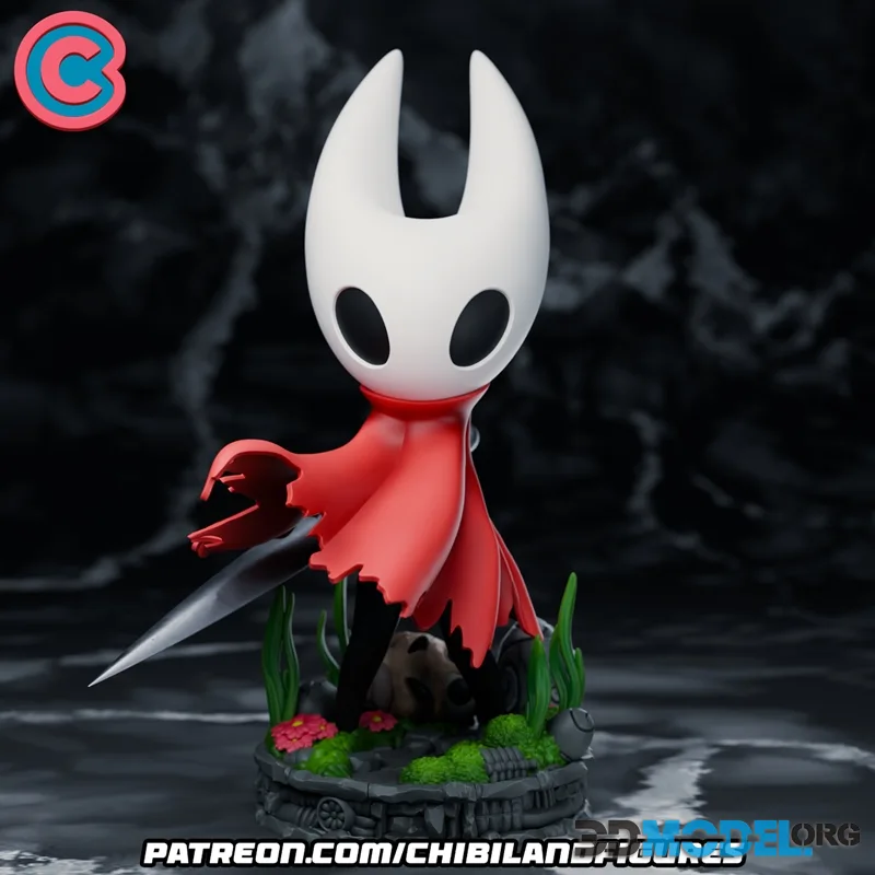3D Model – Chibi Land Figures - Hornet SilkSong – Printable