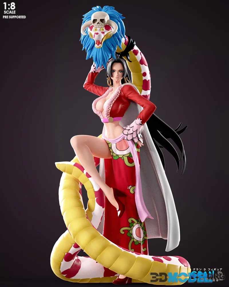 3D Model – Gran D. Figures - Boa Hancock – Printable