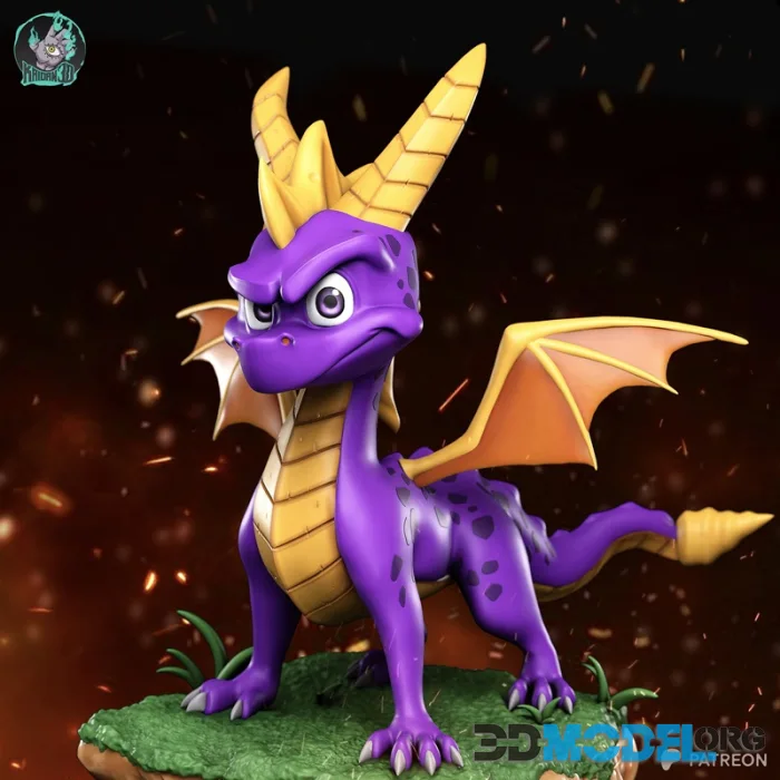 3D Model – Kaidan - Spyro – Printable