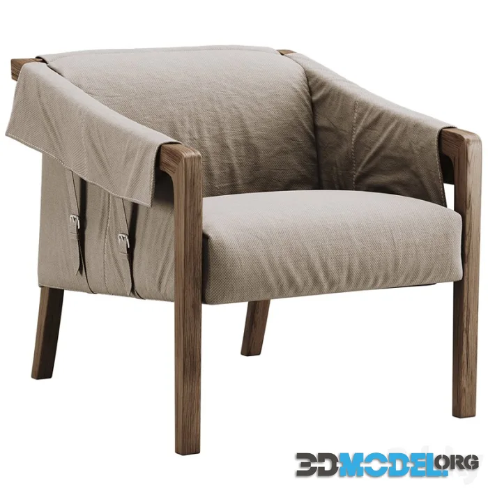 3D Model – Bauer Armchair