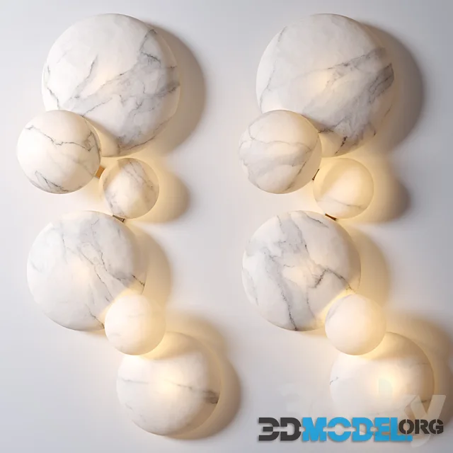 3D Model – Bubbles by Glustin