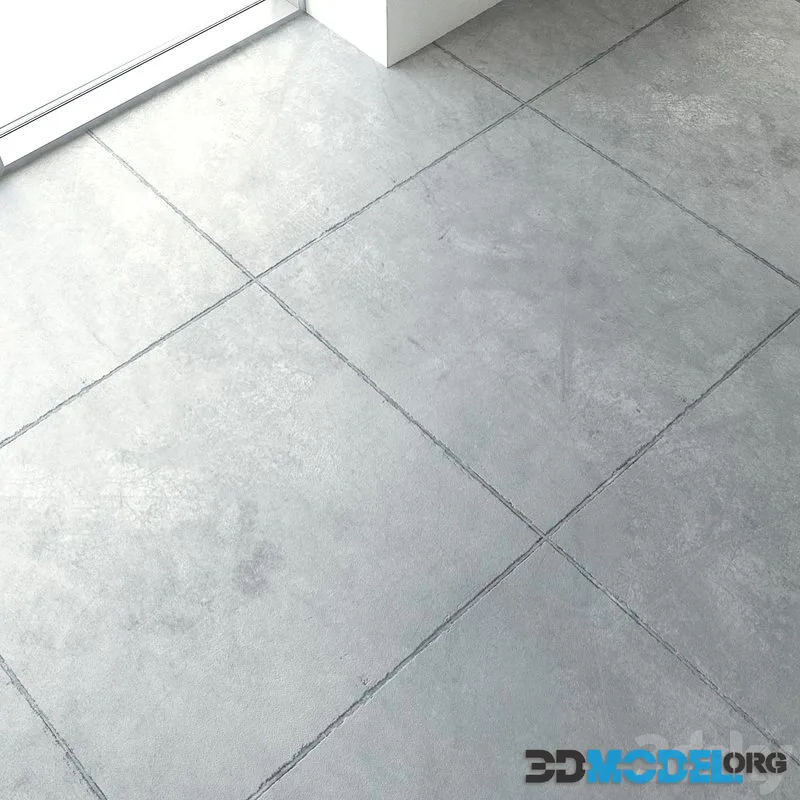 3D Model – Concrete floor 3