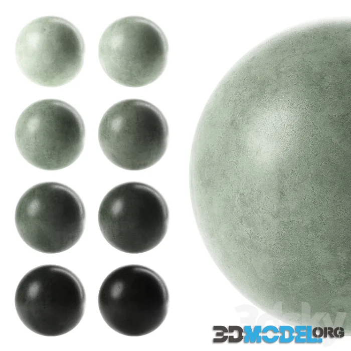 3D Model – Concrete Textures Set 009
